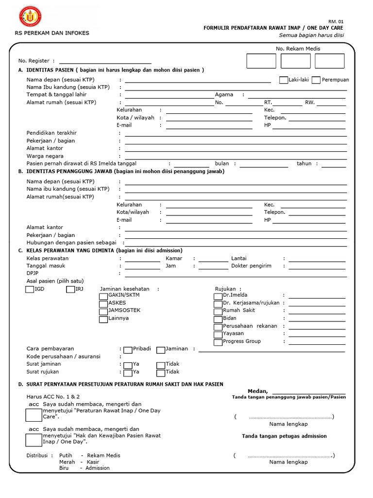Surat Rawat Inap | PDF