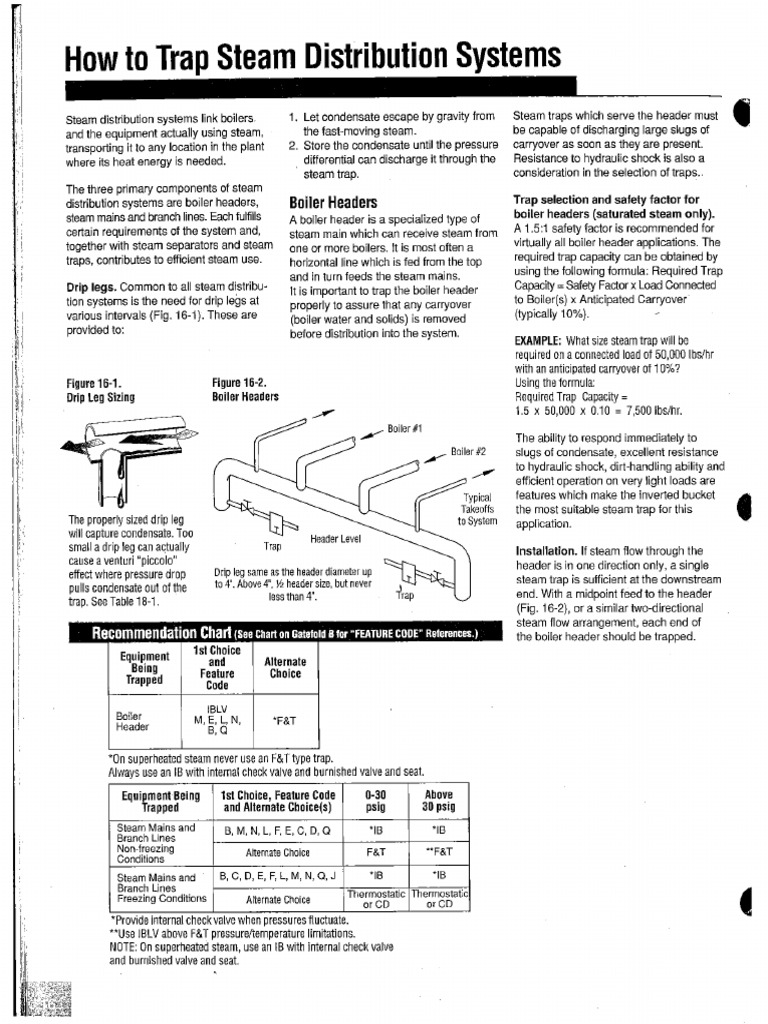 Steam Traps and Piping | PDF