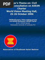 ASEAN Organizational Structure | PDF | Internal Audit | Economies