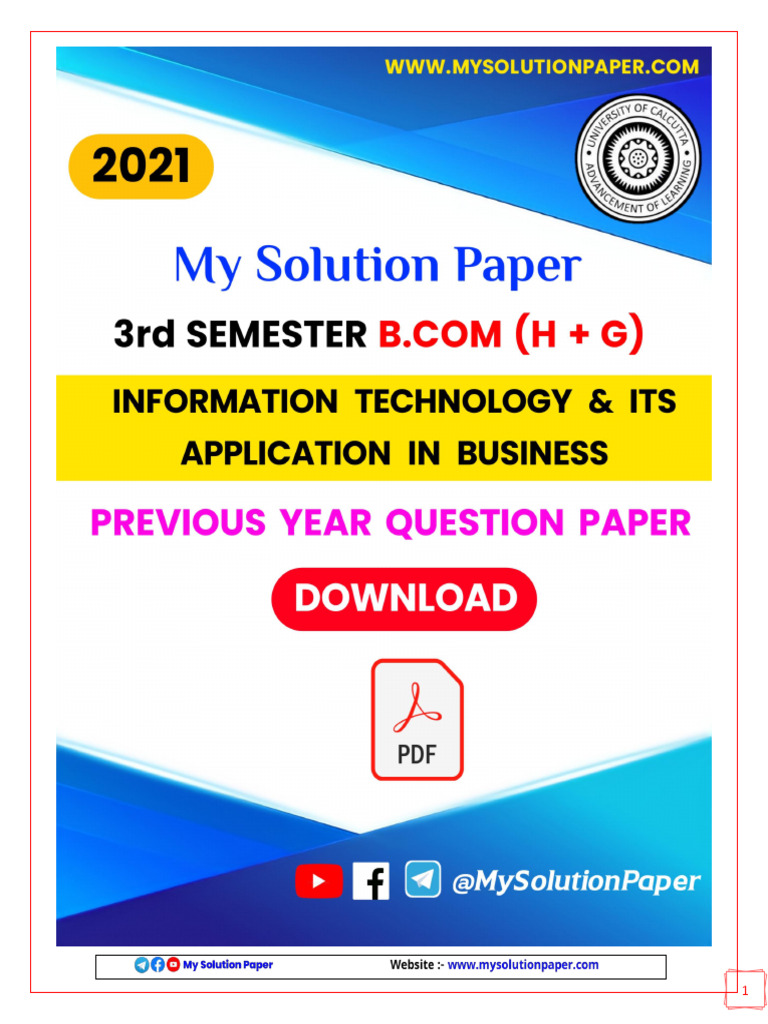 2021 (H+G) Information Technology and Its Applications in Business 3rd ...