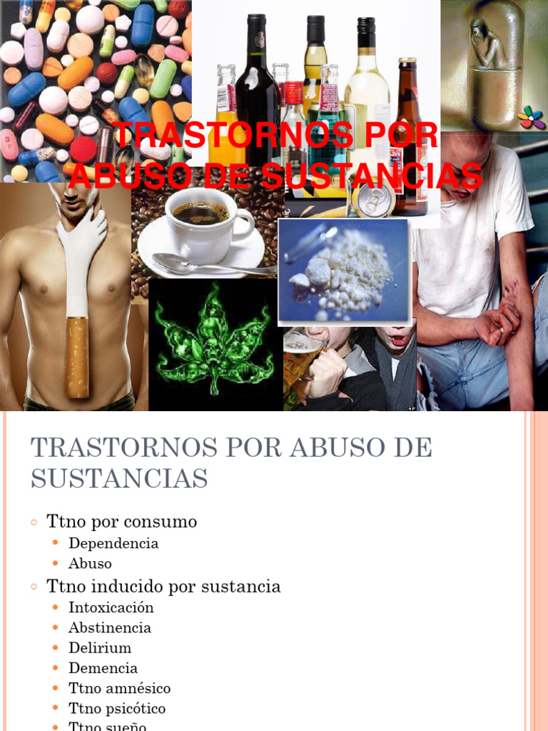 Trastornos Por Abuso de Sustancias | PDF
