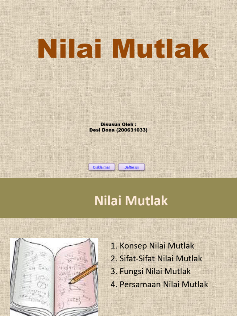 Desi - Nilai Mutlak | PDF