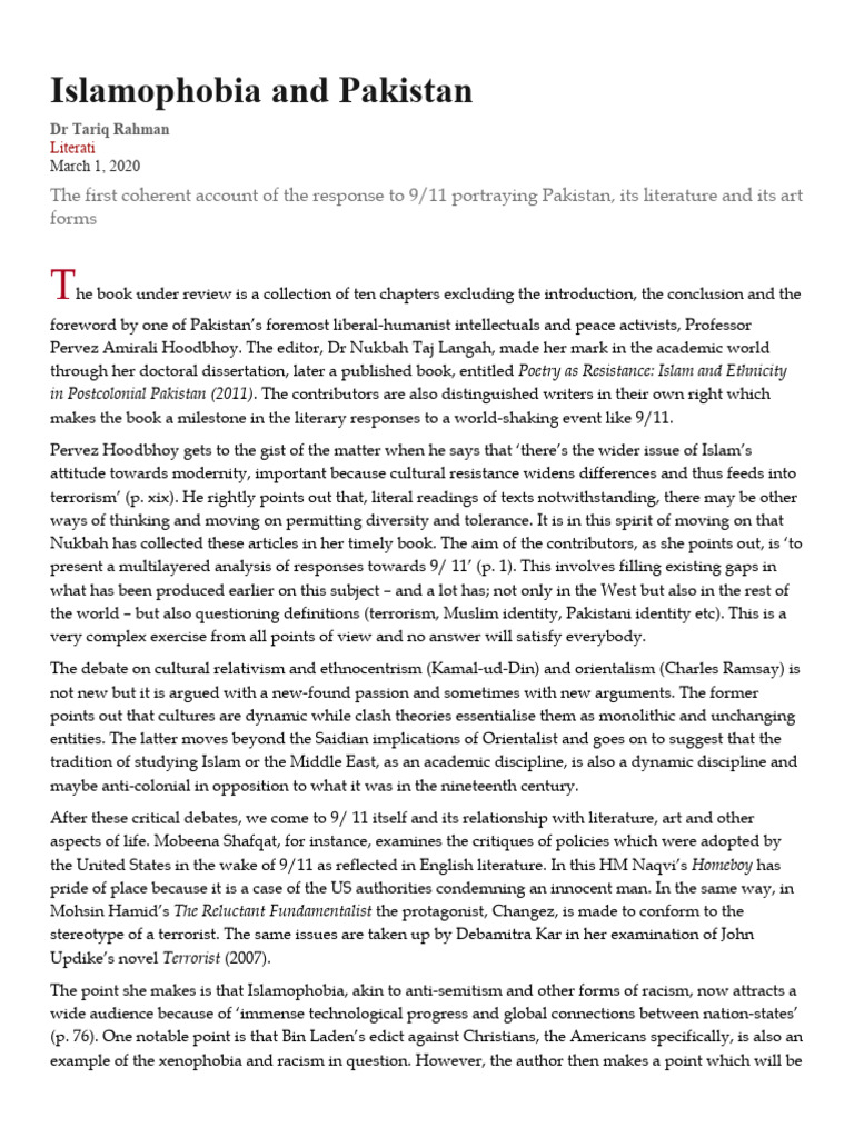 Islamophobi | PDF | Islamophobia | Discrimination & Race Relations