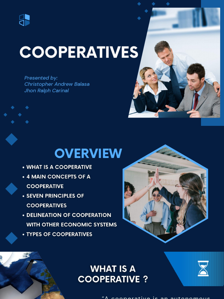 Understanding Cooperatives and Their Principles | PDF | Social Science