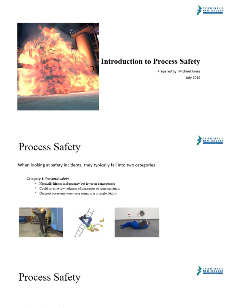 Introduction To Process Safety - TNZ | PDF