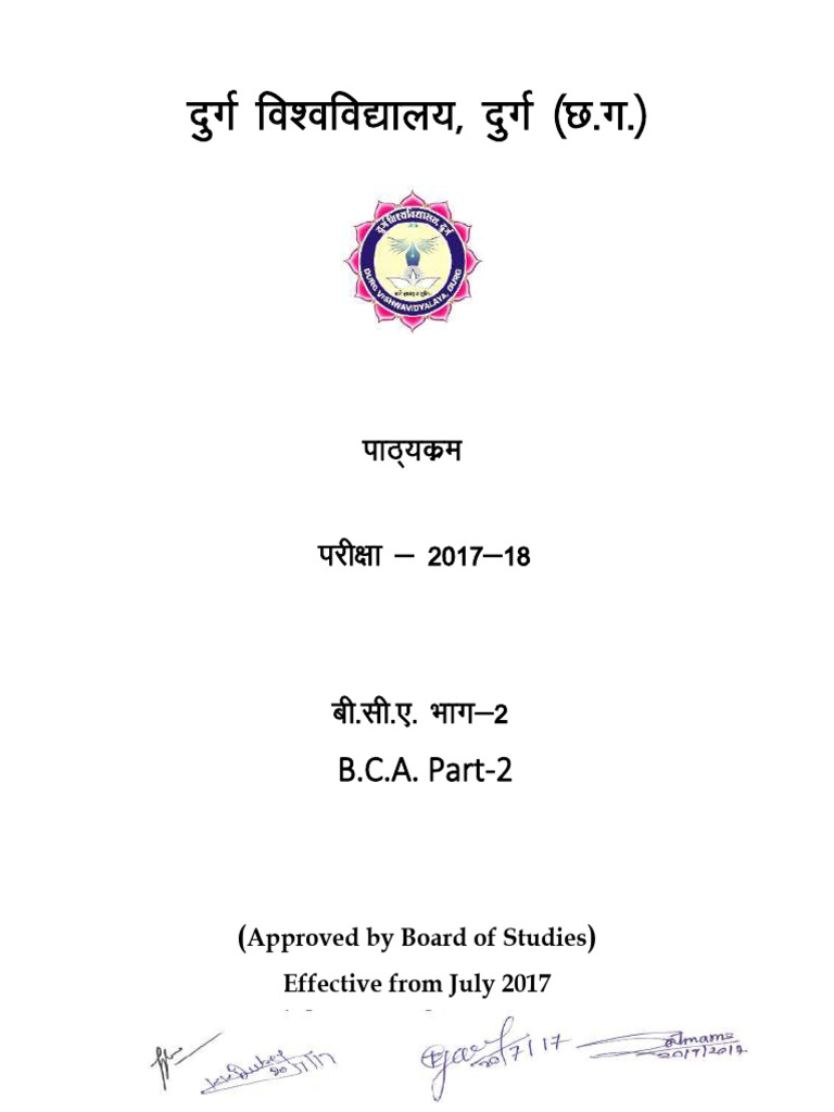 Hyv Bca Part 2 Syllabus | PDF | Programming | Constructor (Object ... Hyv Bca Part 2 Syllabus | PDF | Programming | Constructor (Object ...