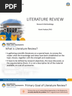 Literature Survey Table Guidelines | PDF