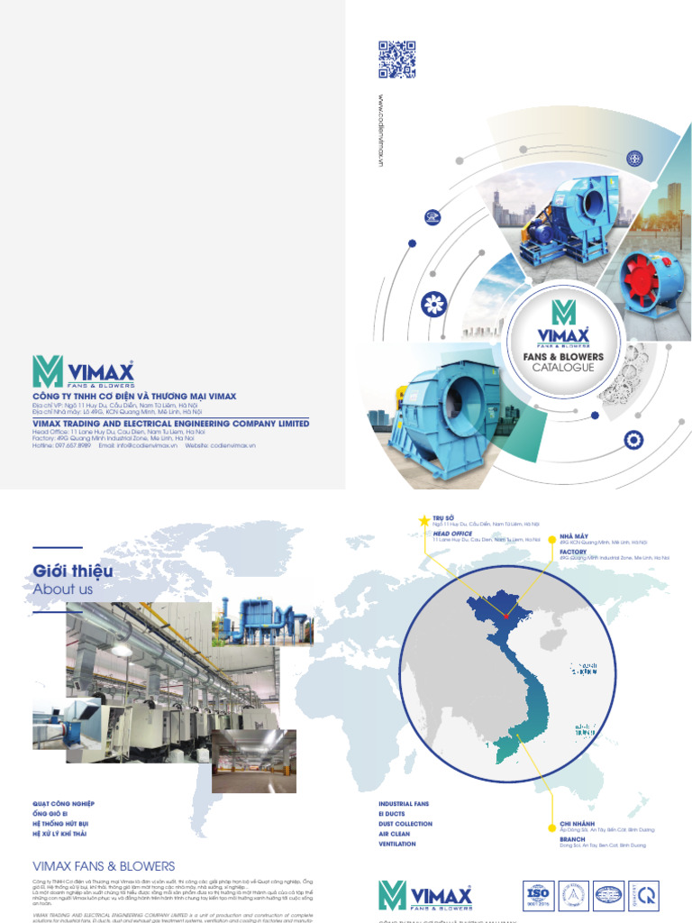 Catalogue Fans&Blowers - Vimax | PDF