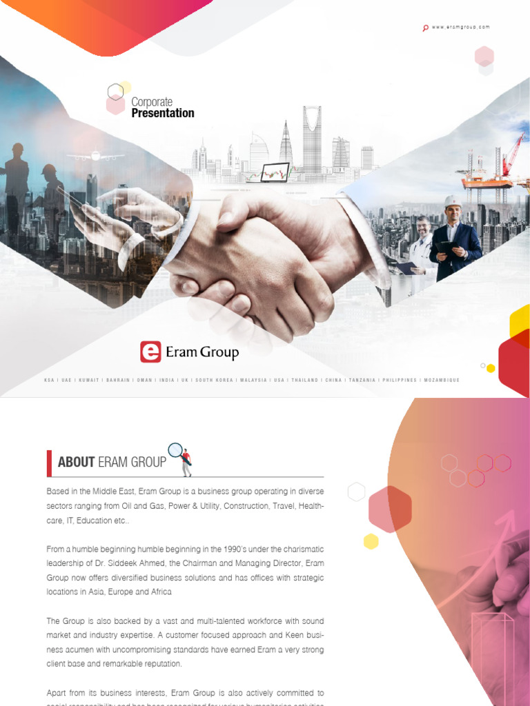 Eram Group Presentation | PDF | E Commerce | Saudi Arabia