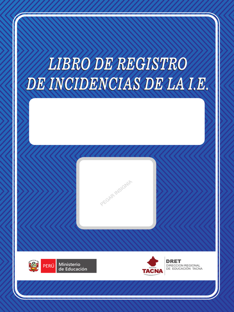 Libro de Incidencias Avance Numerado Ok | PDF
