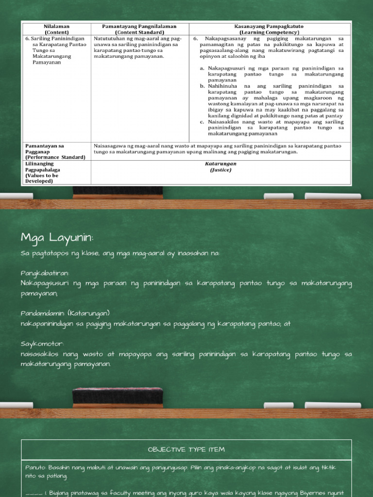 Talampas-Tidula One Item | PDF