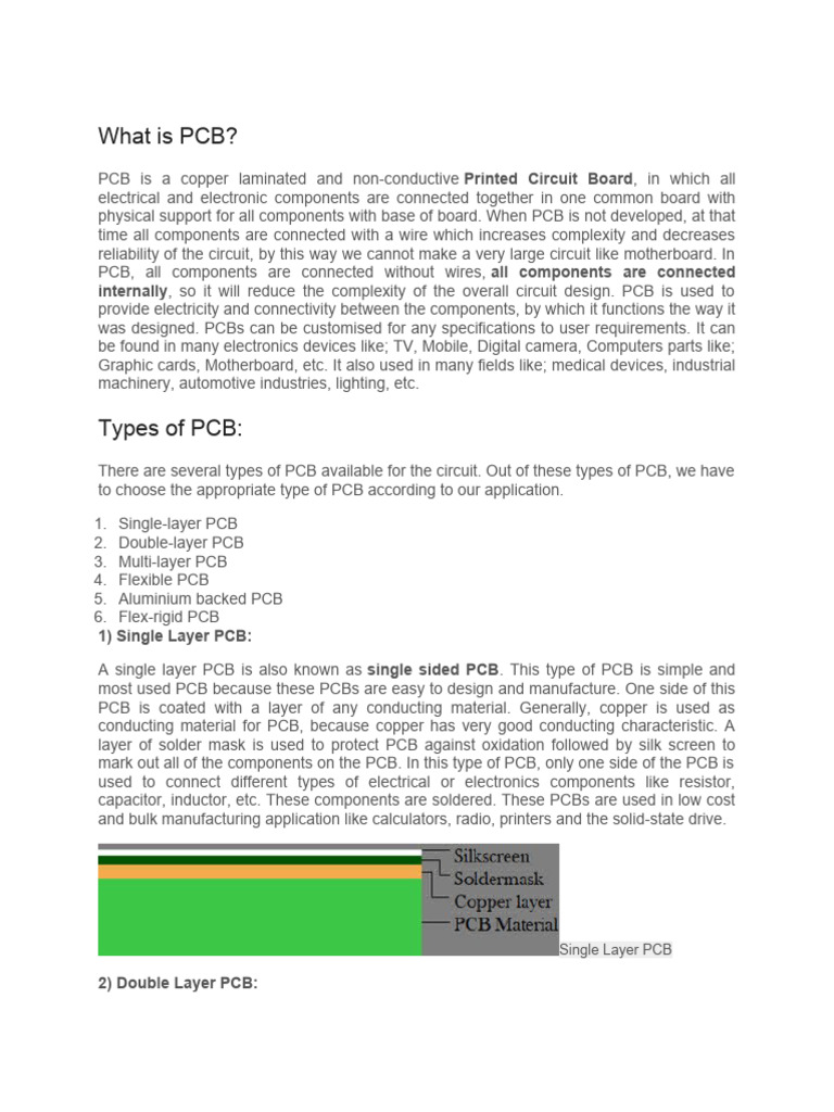 What is PCB | PDF
