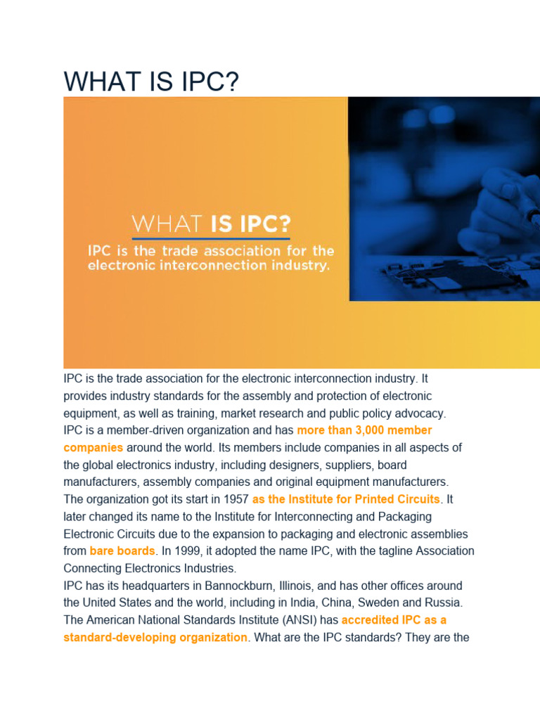 What Is Ipc | PDF