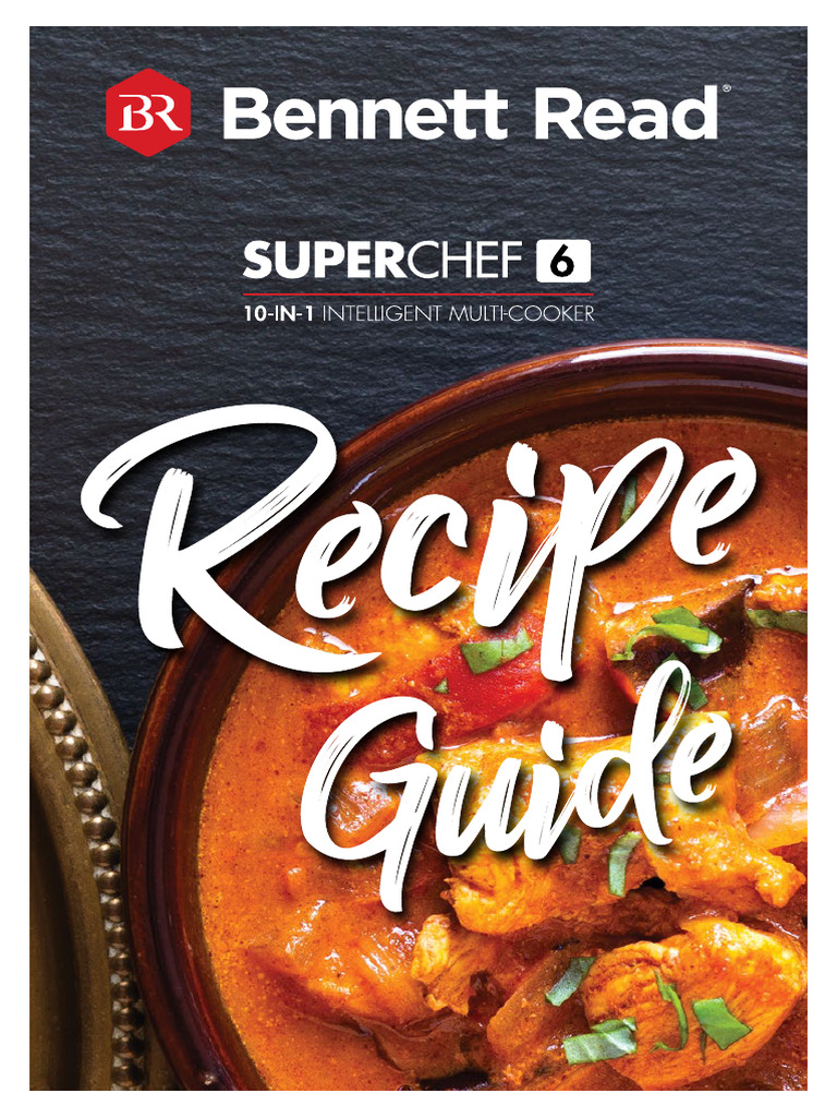BR SuperChef 6 Recipe Book | PDF | Bean | Pressure Cooking
