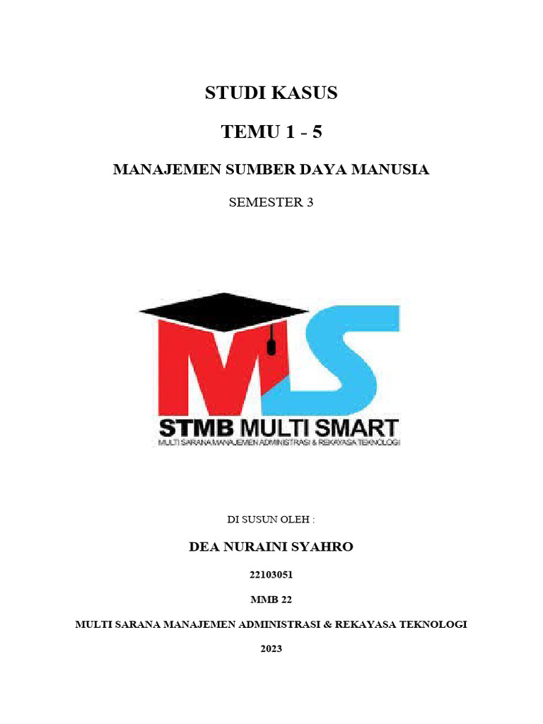 Studi Kasus Makalah | PDF
