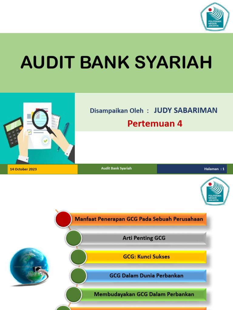 Materi Abs PNJ 4 Banking Knowledge - GCG | PDF