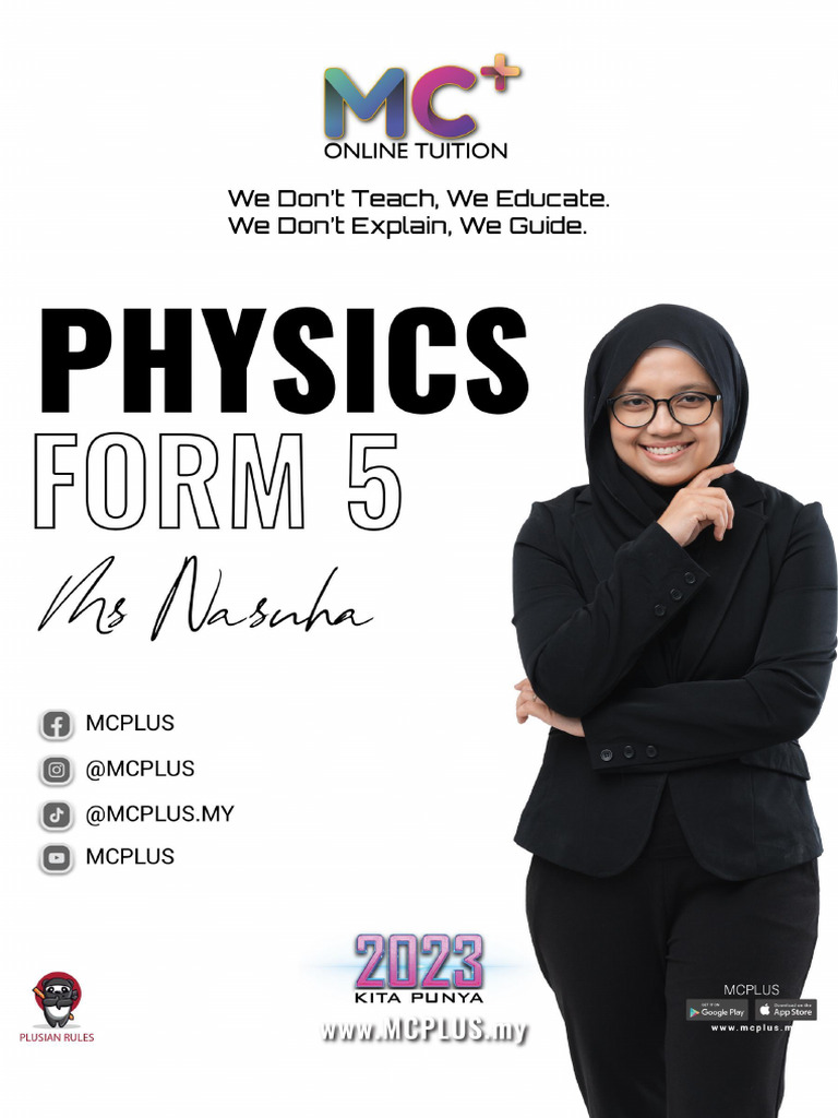 Form 5 Maths MR Uzairi 13.02.2023 | PDF | Force | Mechanical Engineering