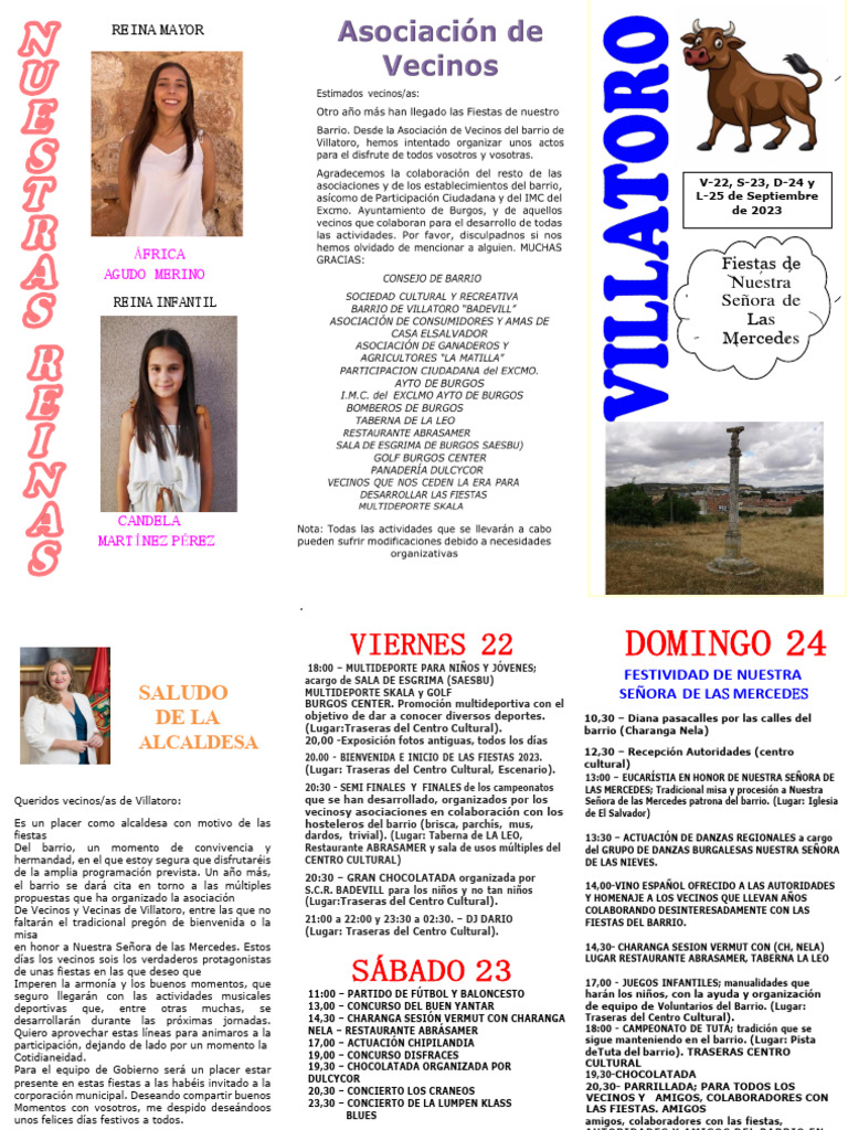 TRIPTICO 2023 Bueno | PDF | Adoración | Adoración Cristiana Y Liturgia