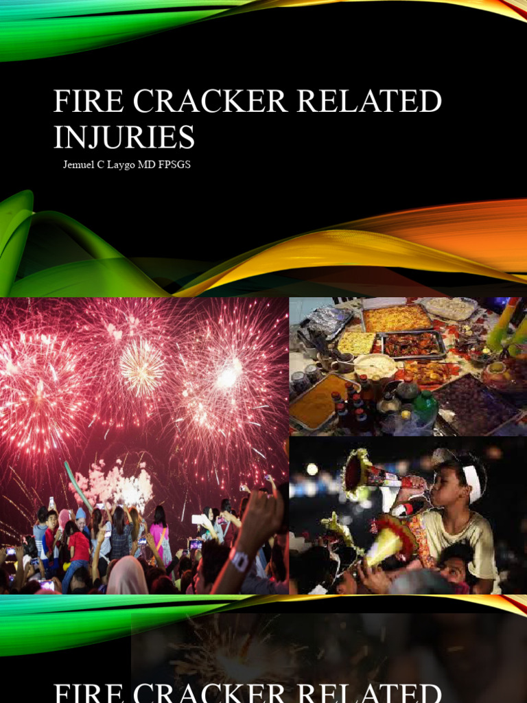 Firecracker Injuries | PDF | Lifestyle