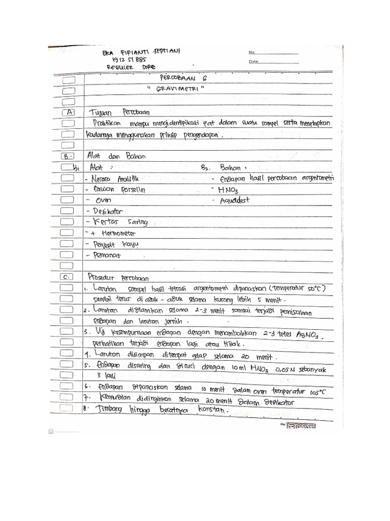 Lap 6 Praktikum Kimfar 2. Eka Fifi | PDF