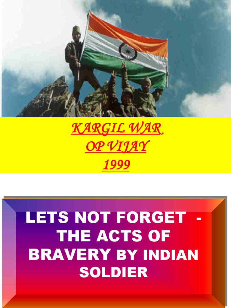 Kargil 1999 - Op Vijay | PDF