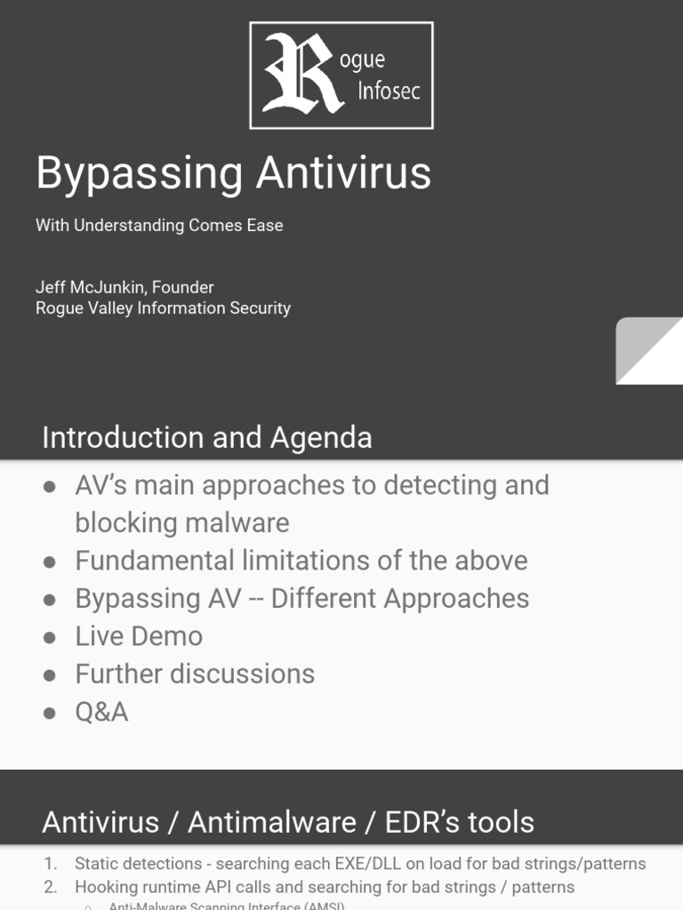 Antivirus Bypass | PDF