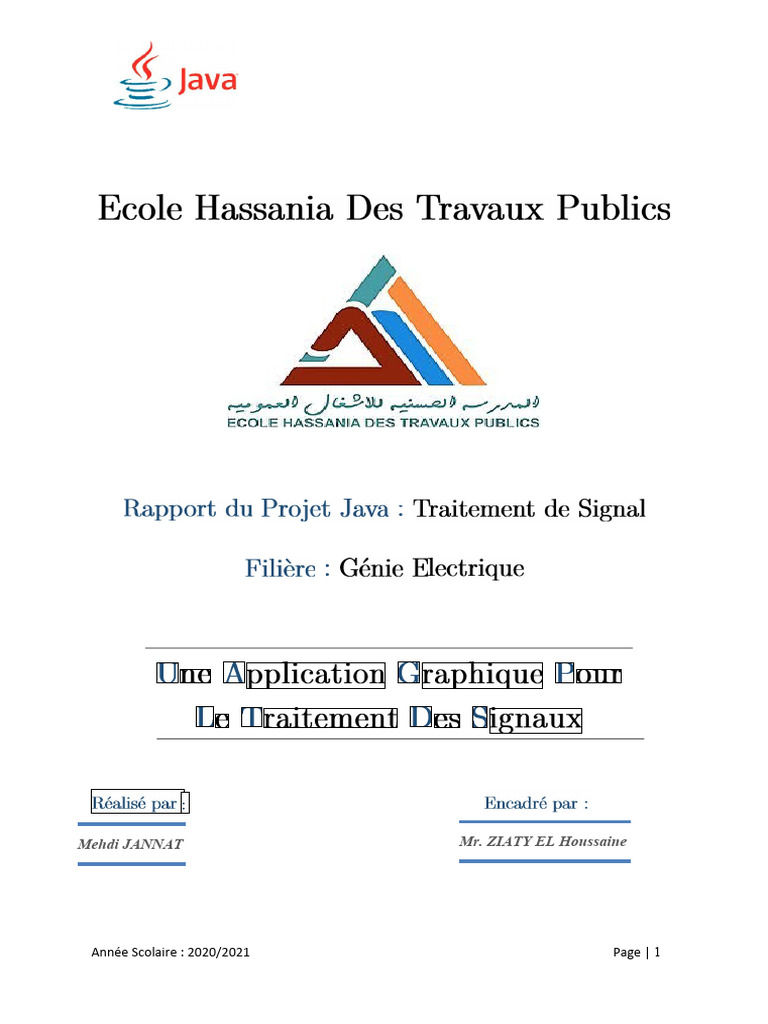 Rapport Java | PDF