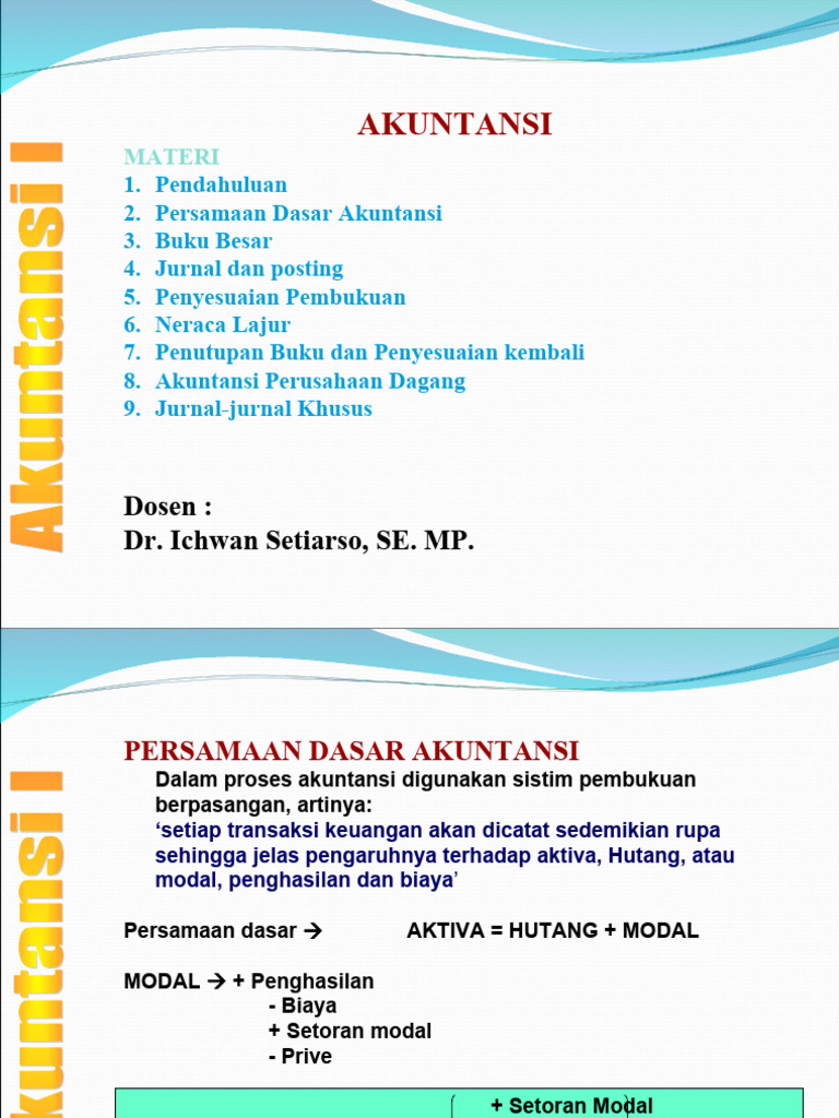 Modul Akuntansi 2 | PDF | Pengelolaan Keuangan & Uang | Hukum