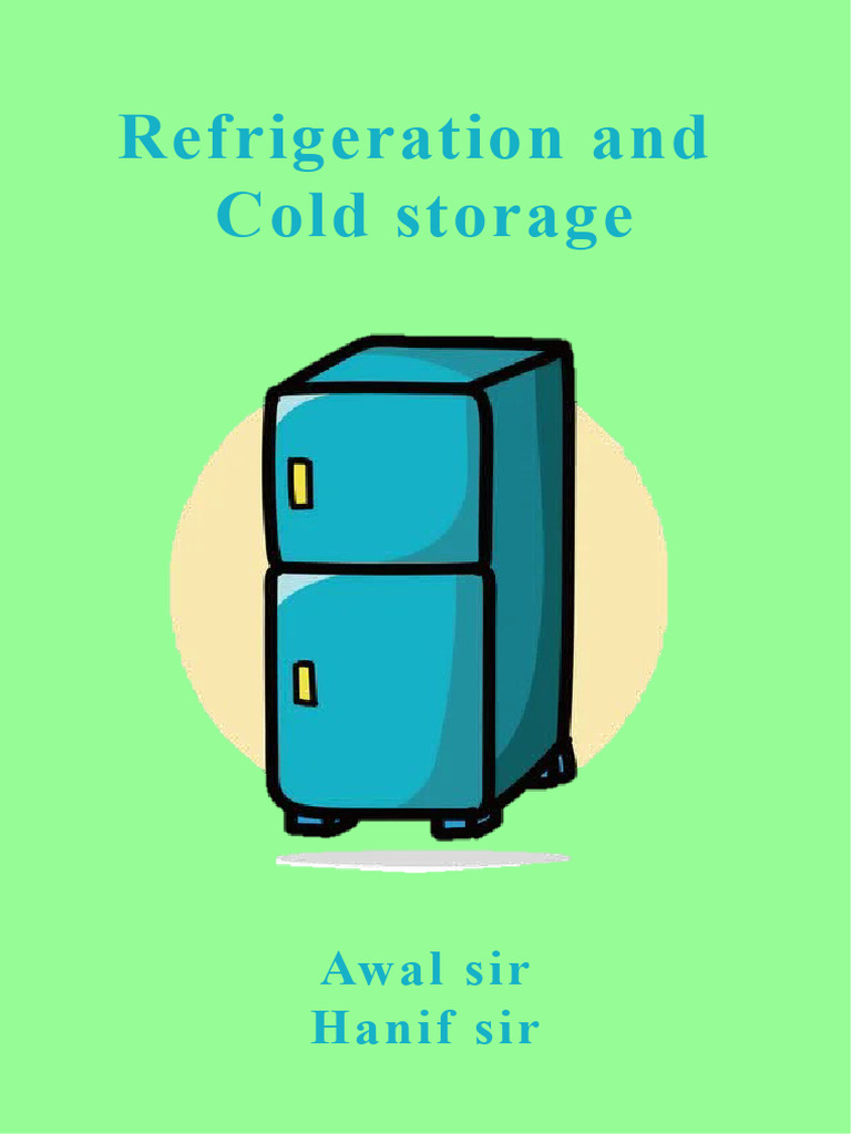 Refrigeration | PDF | Humidity | Refrigerator