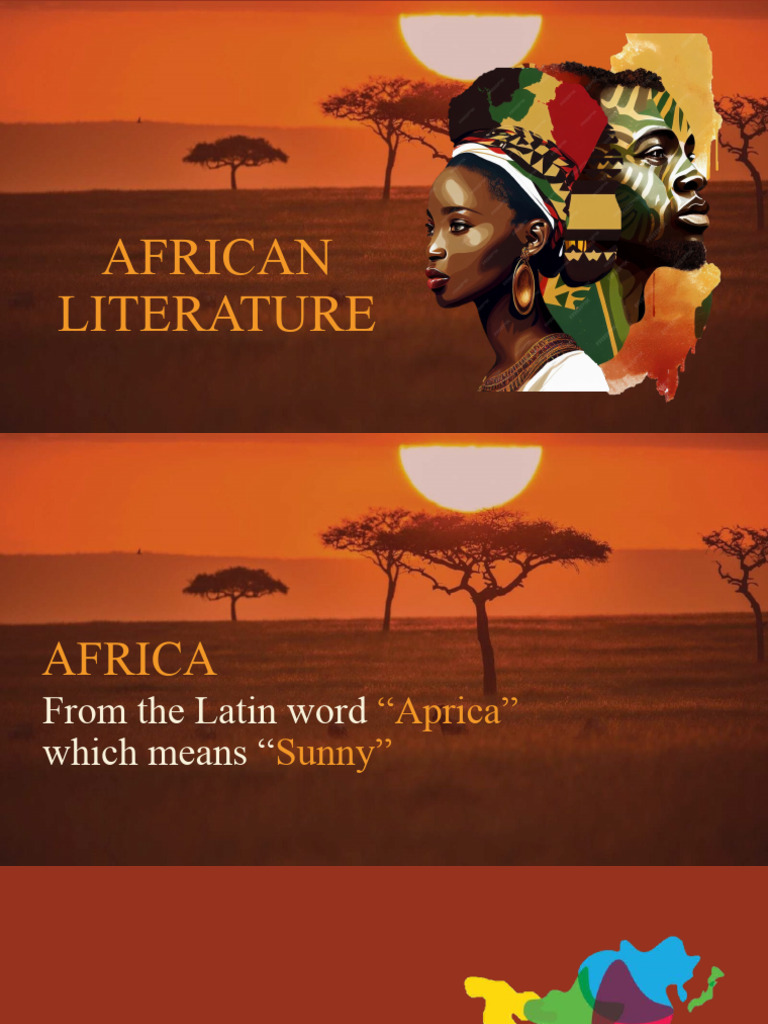 African Literature Overview | PDF | African Literature | Oral Literature