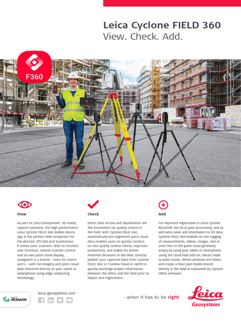 Leica Cyclone FIELD 360 DS 0521 LR | PDF | Ios | Image Scanner