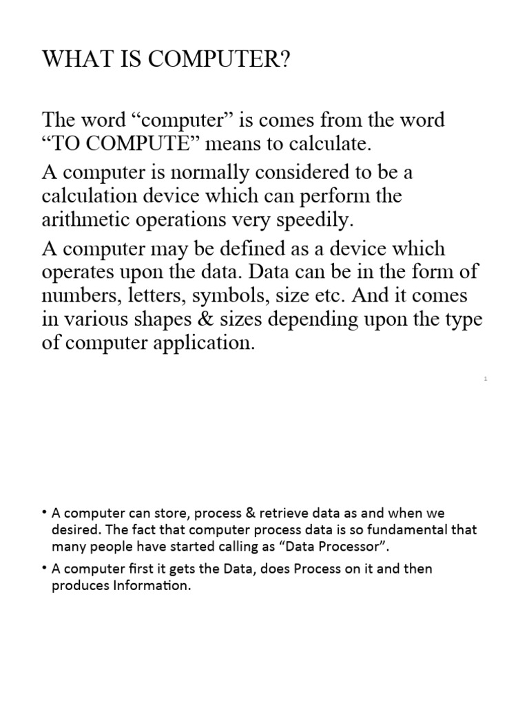 Basic Concepts of Computer | Download Free PDF | Computer Monitor | Printer (Computing)