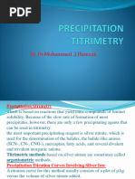 Argentometric Titrations-1 | PDF | Titration | Chemistry