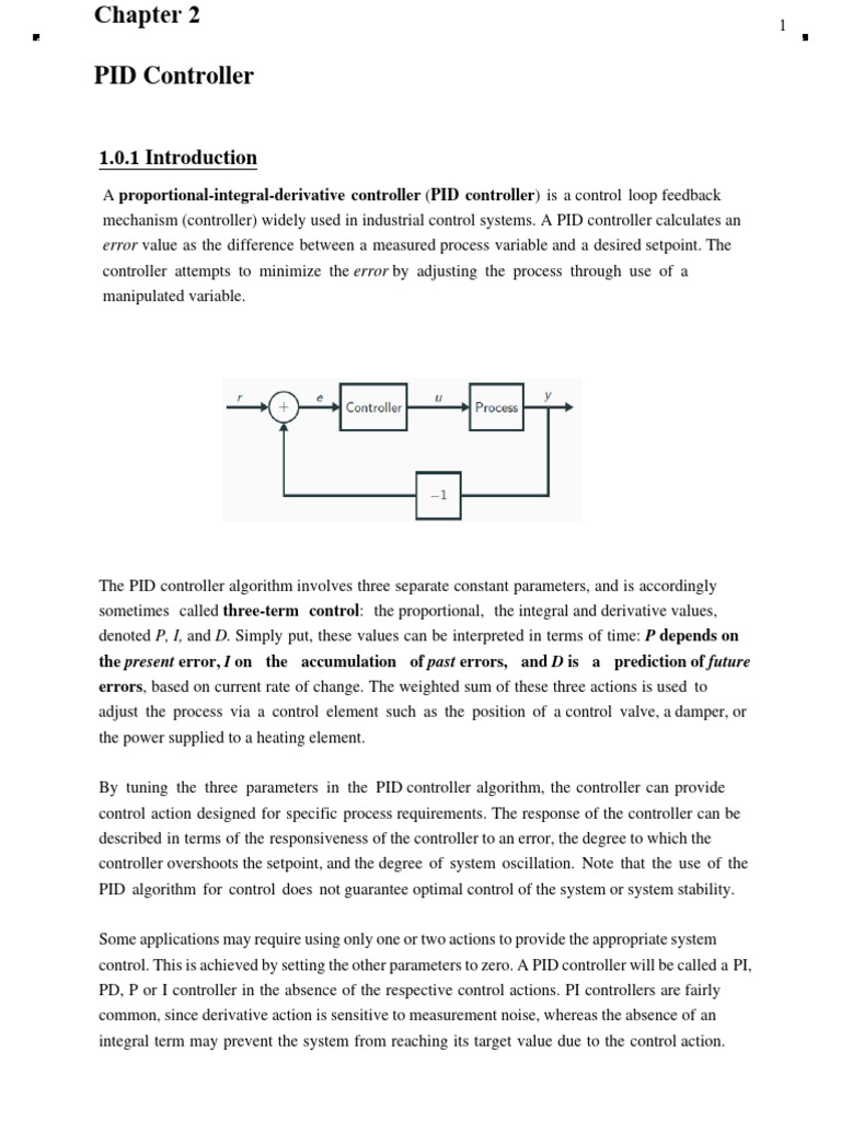 Inno2020 Emt4203 Control II Chap2a Pids | PDF | Teaching Methods & Materials | Computers