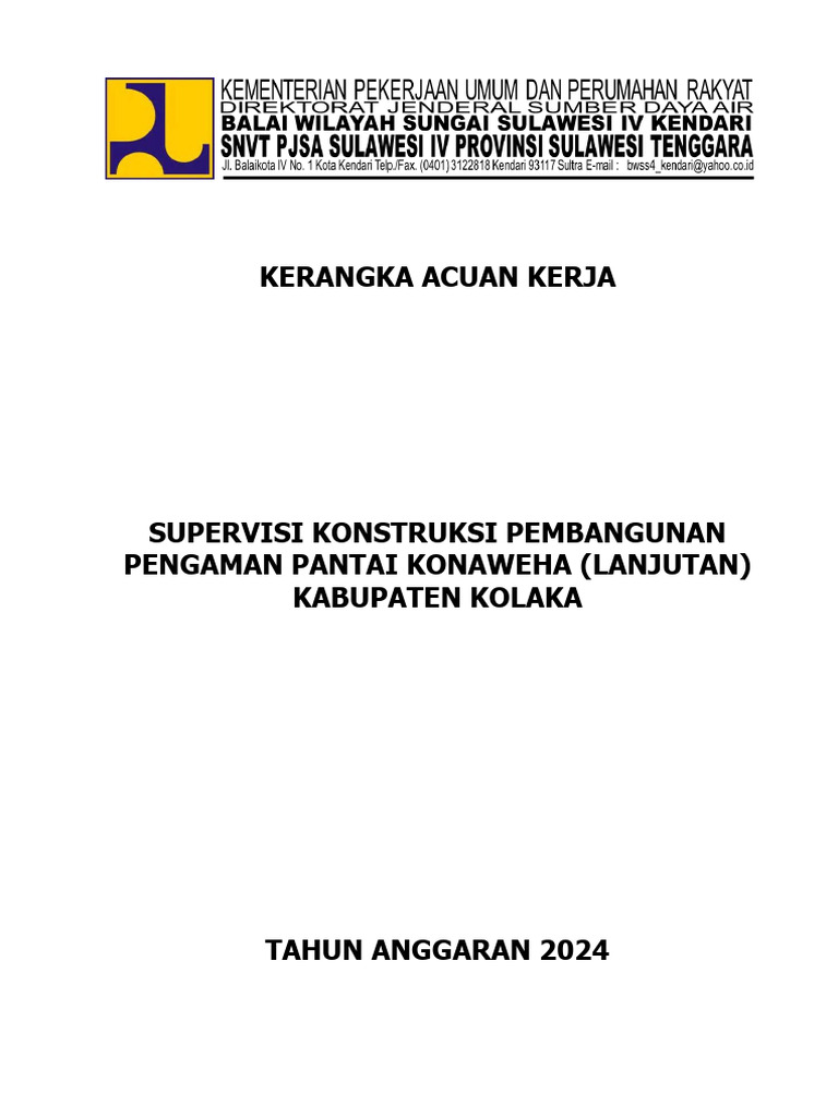 KAK SPV Pantai Konaweha 2024 EDIT 4 | PDF