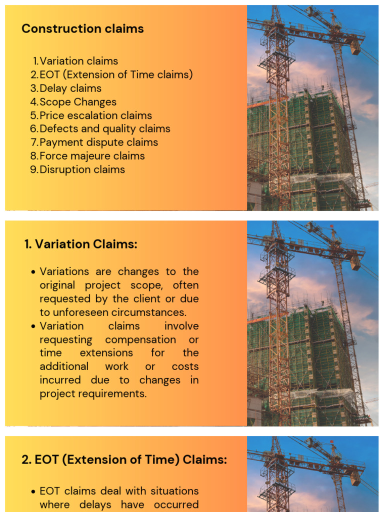 Various Types of Claims | PDF | Economies | Private Law