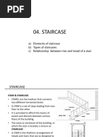 Staircase Preliminary Design Based On NBC and IS Code | PDF | Stairs ...