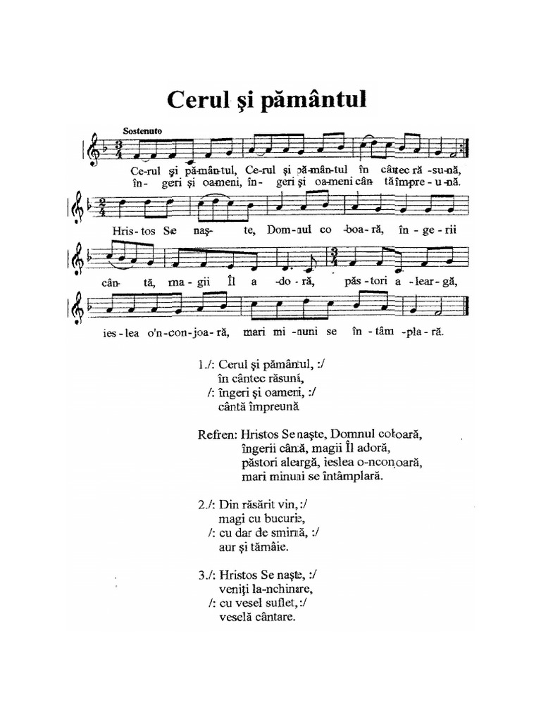 Cerul Si Pamantul | PDF