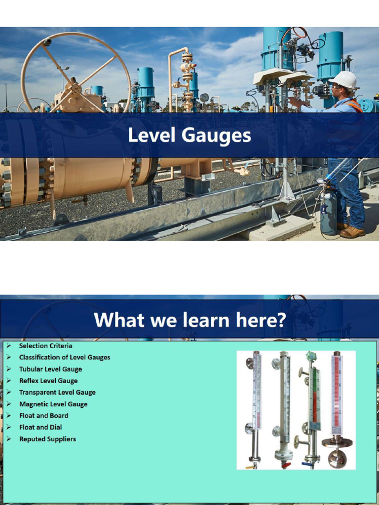 Level Gauges | PDF