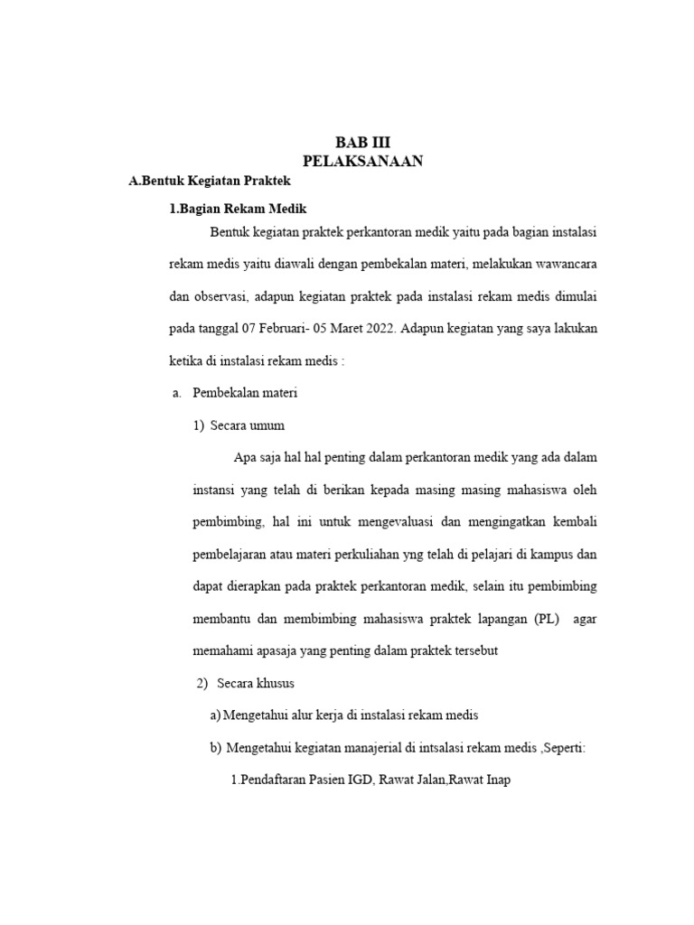 Rekap PKL Madina Benar | PDF | Pengembangan Diri | Sains & Matematika