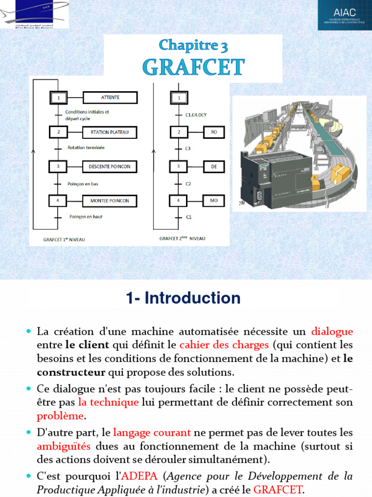 Automatisme Industriel Partie 3 Pdf