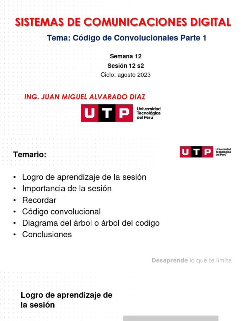 S12 s2 SCD Material - Codigo Convolucionales 2023-2 | PDF | Poco | Programación de computadoras