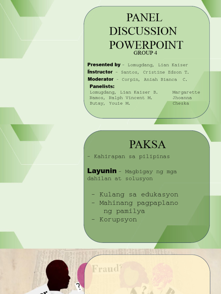 Panel Discussion | PDF