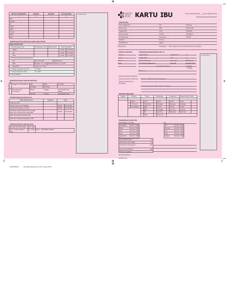 Kartu Ibu | PDF