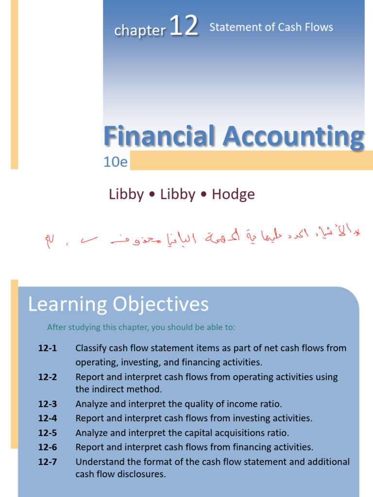 Libby 10e Chap012 PPT | PDF | Debt | Cash Flow Statement