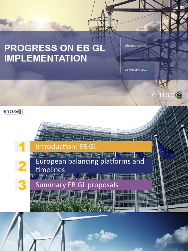 ENTSO-E Balancing Report 2024 Overview | PDF | Electric Power ...