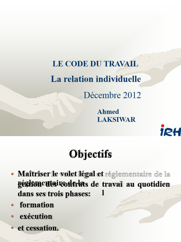 Guide Complet du Code du Travail Marocain | PDF