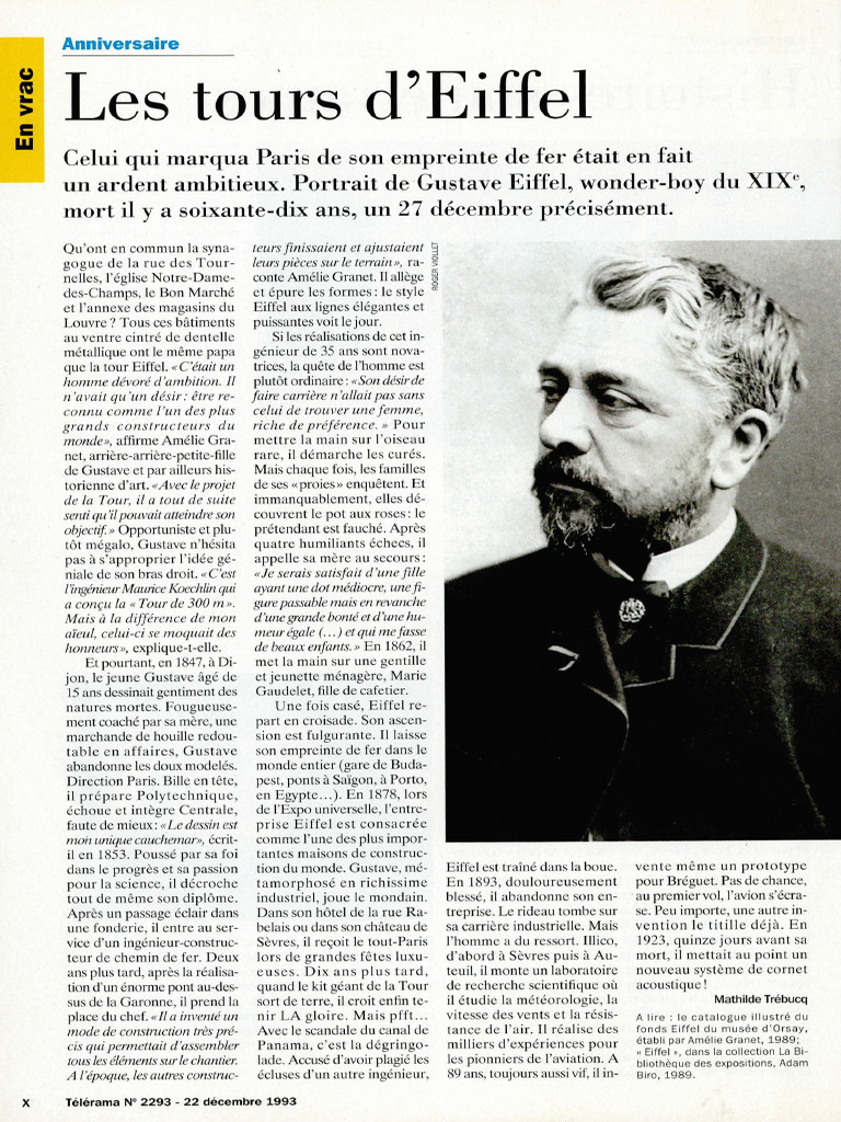 Gustave Eiffel | PDF
