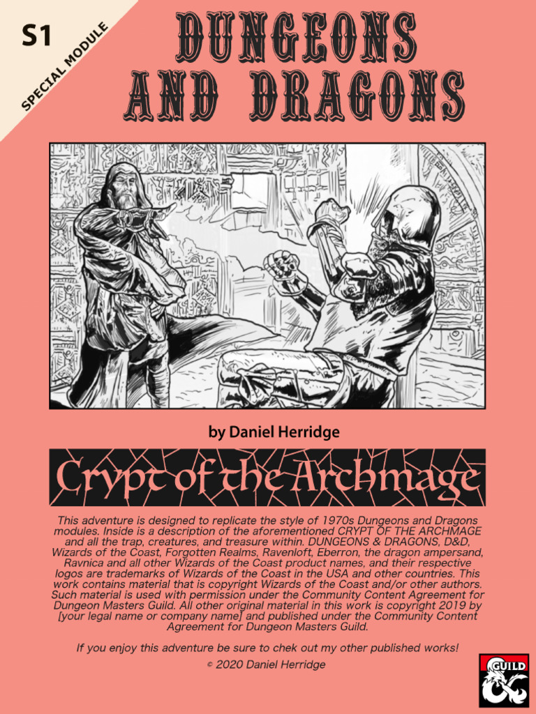 Crypt of The Archmage (5e) | PDF
