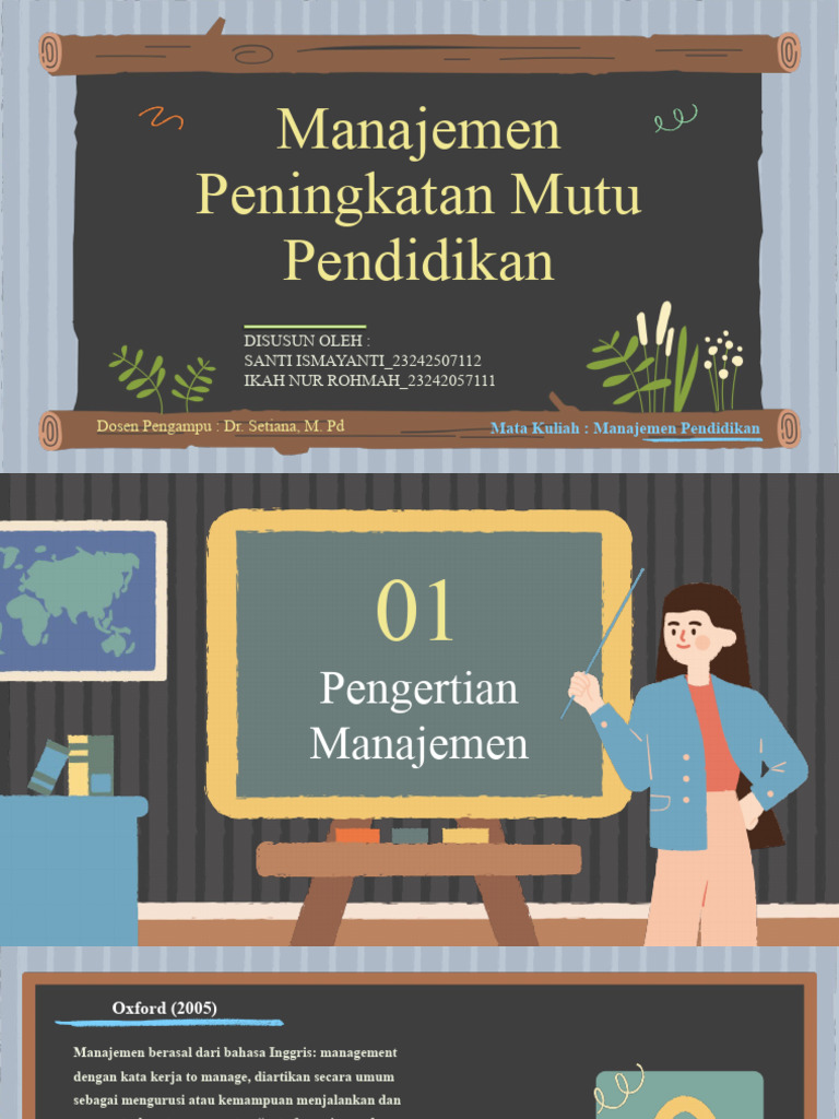 Manajemen Mutu Pendidikan | PDF